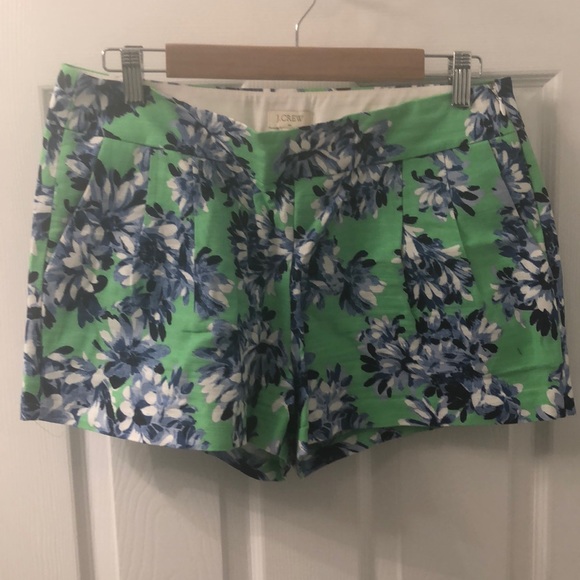 J. Crew Factory | Shorts | J Crew Factory Side Zip Floral Shorts | Poshmark